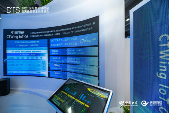 天翼物联 CTWing IoT OS最新成果与CTWing五翼产品亮相2021天翼智博会_通信世界网