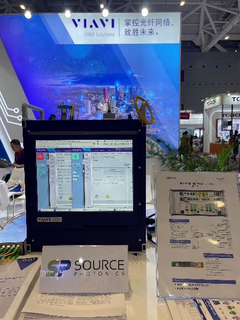 索尔思光电联合VIAVI展示支持OTN速率的400G光模块_通信世界网